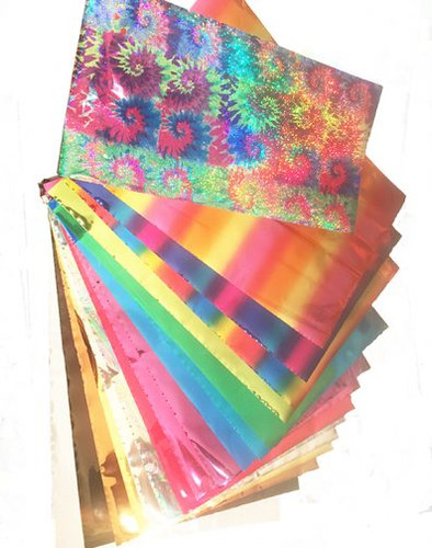 LIMITED EDITION FOIL GIFT SET - ALL 21 COLOURS x A4 | Write and Rub ...