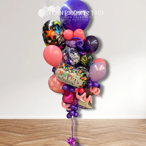 "Birthday Chaos" Balloon Bouquet | Balloon Celebrations