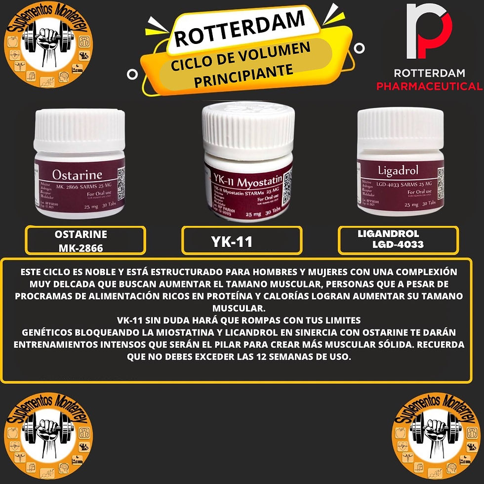 Ciclos SARMS Rotterdam (Oral) | SuplementosMonterrey Ciclos SARMS Rotterdam (Oral) | SuplementosMonterrey