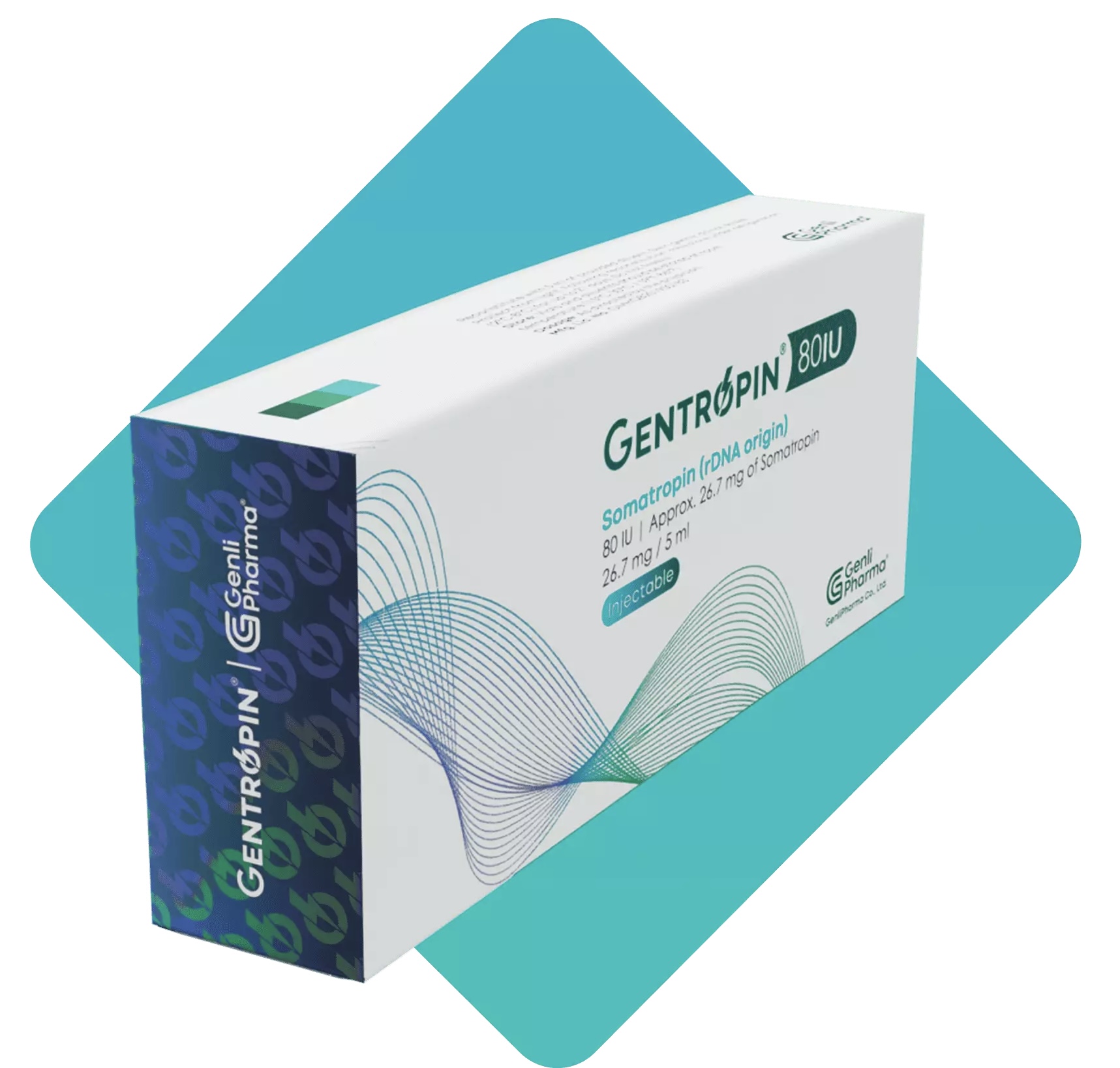 GENTROPIN SOMATROPINA 80 UI | SuplementosMonterrey