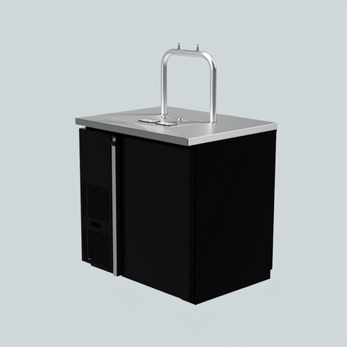 2 Tap Bottoms Up Kegerator | BottomsUpBeer.com