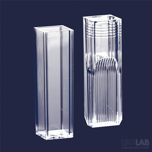 Spectrophotometer Cuvettes, P.S, Semi Micro, 12.5X12.5X45 mm | Labware ...