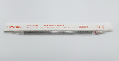 25mL Serological Pipette, PS, Sterilized, With Filter, 200 Pcs ...