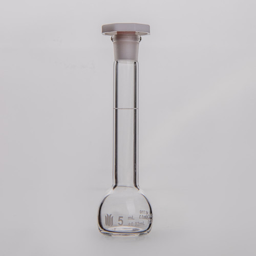 Flask, Volumetric, Clear, PP Stopper, Certified | Labware E-shop
