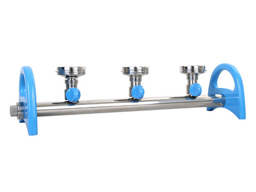 New MultiVac 300-MB 3 places stainless steel Manifold Rocker SF funnel ...