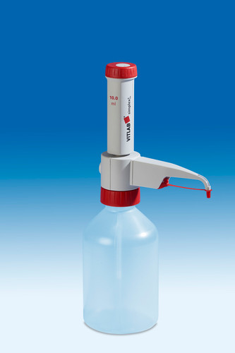 Bottle-top dispenser VITLAB simplex2 fix | Labware E-shop