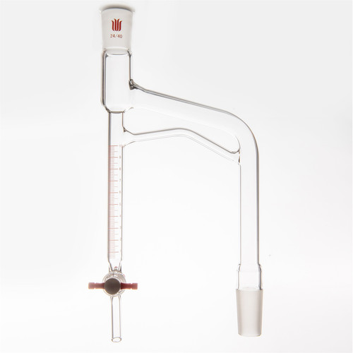 Distillation Receiver, Dean Stark, With Link, Glass Stopcock | Labware ...