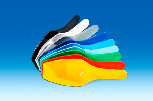 Set of Measuring scoops, 100ml, coloured, PP | Labware E-shop