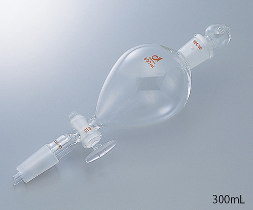 Common Sliding Round Separatory Funnel with Glass Cock 100mL CL0504-02 ...