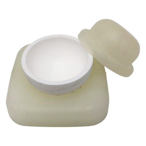 Alumina Mortar Specular Finish | Labware E-shop