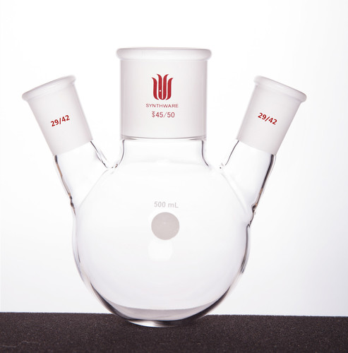 Flask, Three Neck, Angled | Labware E-shop