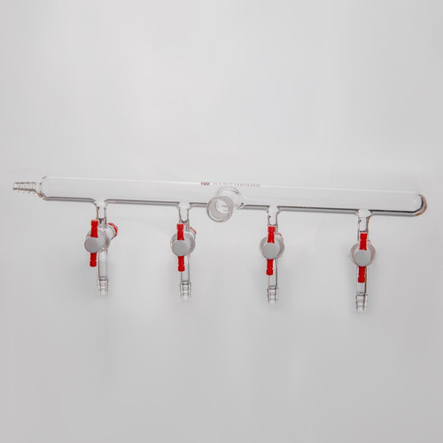 Manifold, Nitrogen/Argon Line, Teflon, Left Hose | Labware E-shop
