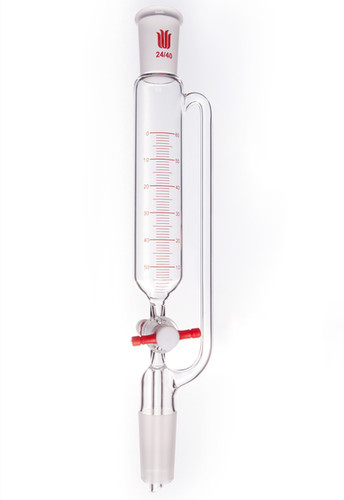 Funnel, Pressure Equalizing, Teflon Metering Stopcock | HK Labware Shop