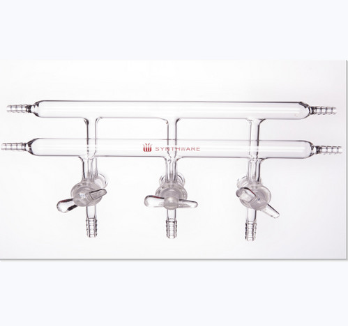Manifold, Vacuum/Inert Gas, All Glass | Labware E-shop