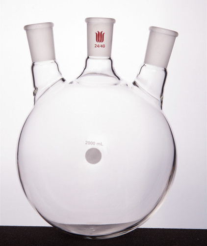 Flask, Three Neck, Angled | Labware E-shop