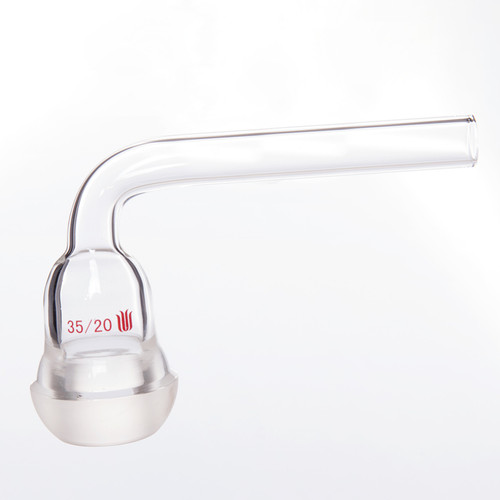 Adapter, 90°, For Vacuum Trap, Spherical Joints | Labware E-shop