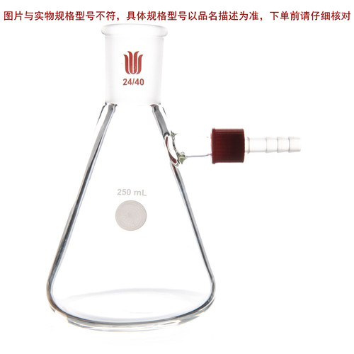 Flask, Filtering, With Joint, PP Side Arm | Labware E-shop