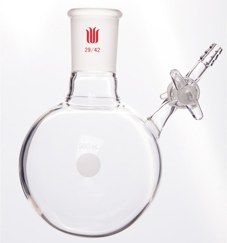 Flask, Reaction, Glass Stopper | Labware E-shop