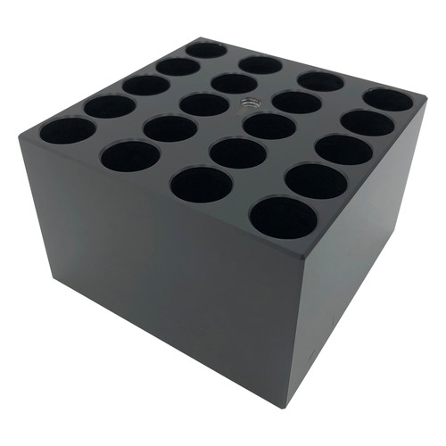 Aluminum Block Test-Tube 18mm for 20 Tubes | Labware E-shop