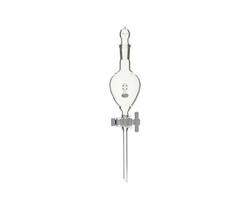 SPC Separatory Round Funnel with PTFE Cock | Labware E-shop