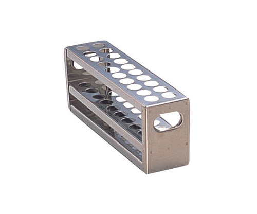 Stainless Steel Punching Type Test Tube Stand | Labware E-shop