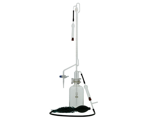 Automatic Burette Glass Screw Stopper White Shibata | Labware E-shop