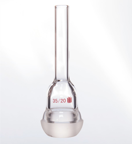 Adapter, Straight, For Vacuum Trap, Spherical Joints | Labware E-shop