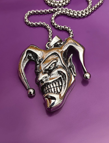 Wicked Jester Pendant | Juggalohouseofcharms