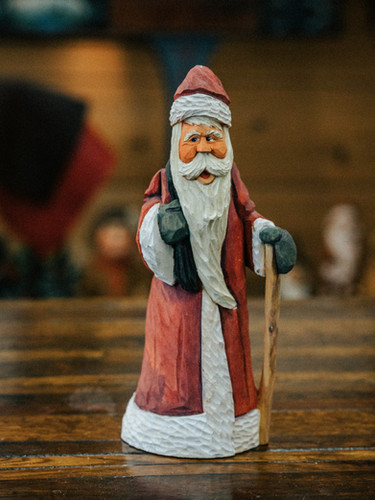 Long Robe Santa | Van Kelly Carvings