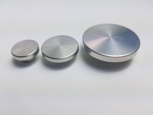 Low Profile Anodized Aluminum Caps | Marlow Machining