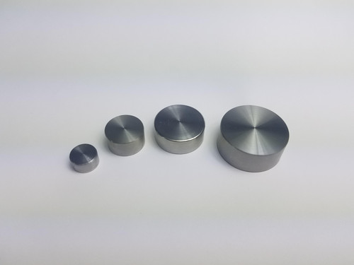 Brushed Stainless Steel Caps | Marlow Machining