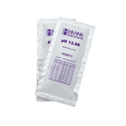HI-50013-02 PH 13.00 TECHNICAL BUFFER SOLUTION (±0.01 PH), 25 X 20ML ...