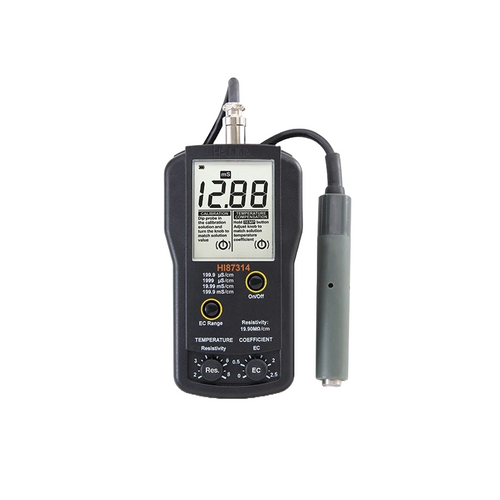 HI-8733 Portable Multi-range Conductivity Meter | lsscientific