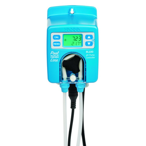 BL-100-00 POOL LINE PH CONTROLLER AND DOSING PUMP WITH HI-10053 PH ...
