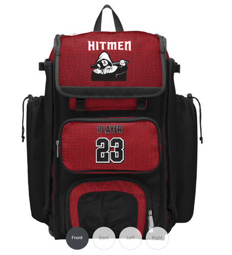 Hitmen Superpack Backpack Bat Bag | Tournament Clothing