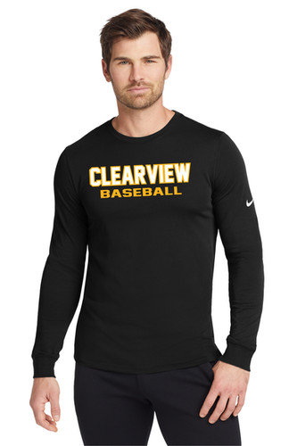 Clearview Baseball Nike Dri-FIT Cotton/Poly Long Sleeve Te | Tournament ...