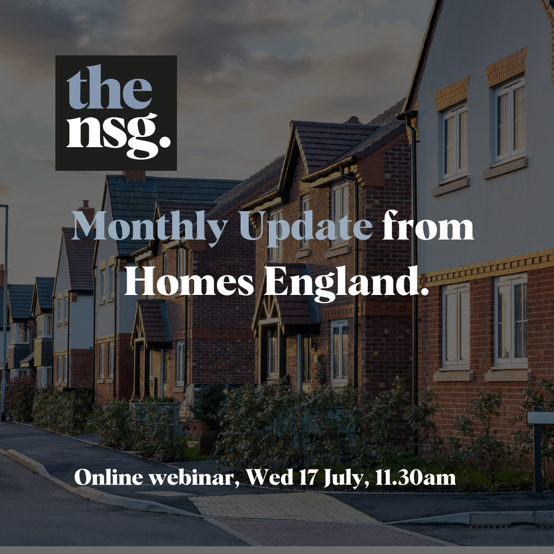 Conversation With Homes England (July) | The NSG