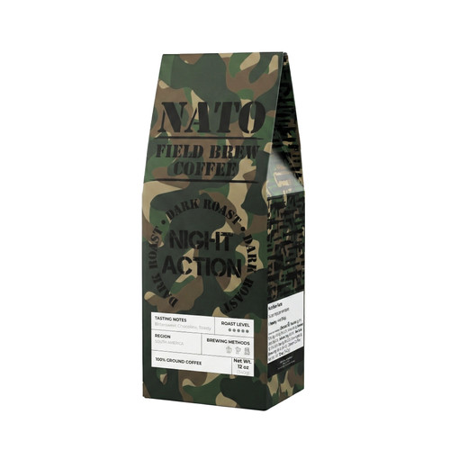 NATO - Night Action™ Dark French Roast Tactical Coffee – Bold & Smoky ...