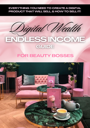 Digital Wealth Endless Income for Beauty Bosses | Glam Up Canada