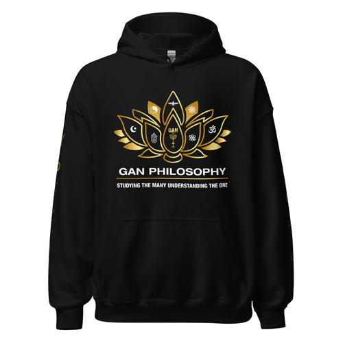 GAN Hoodie Black | GAN Philosophy