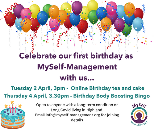 MySelf-Management | Highland, Scotland