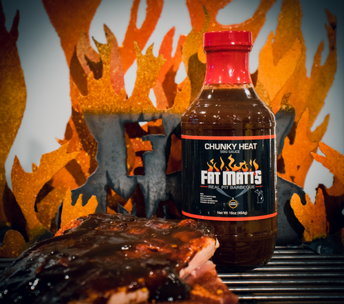 Fat Matt's Chunky Heat BBQ Sauce | Fat Matt's BBQ