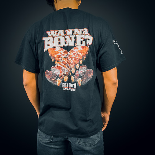 Fat Matt's BBQ Wanna Bone? Tee | Fat Matt's BBQ