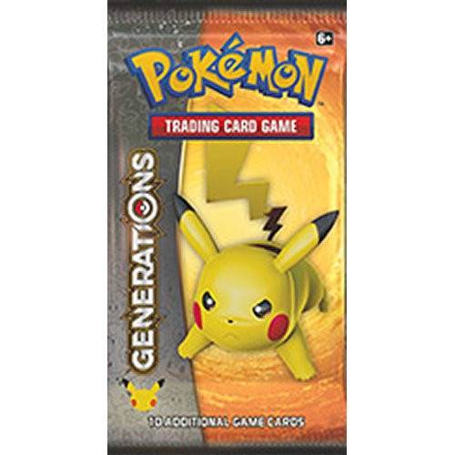 POKEMON GENERATIONS 20th ANNIVERSARY BOOSTER PACK | ohko