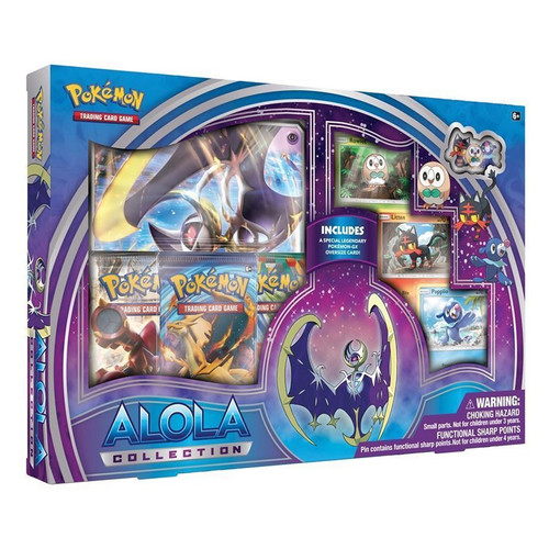 POKEMON ALOLA COLLECTION LUNALA GX BOX SET | ohko