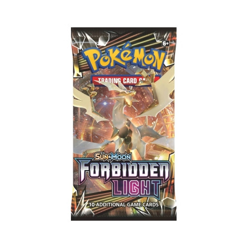 POKEMON SUN & MOON FORBIDDEN LIGHT BOOSTER PACK | ohko