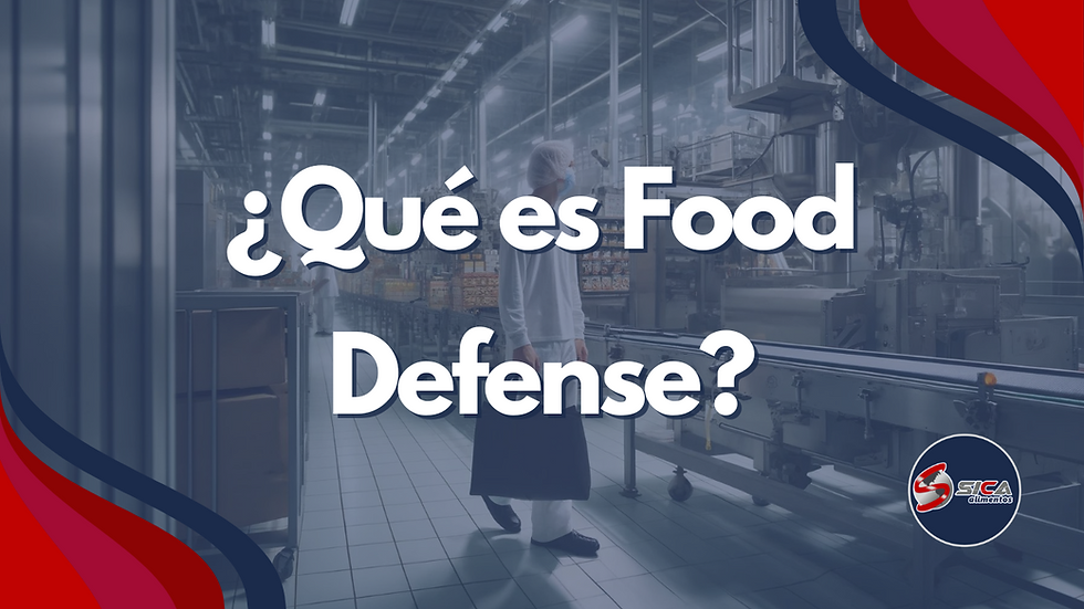 ¿Qué es Food Defense?