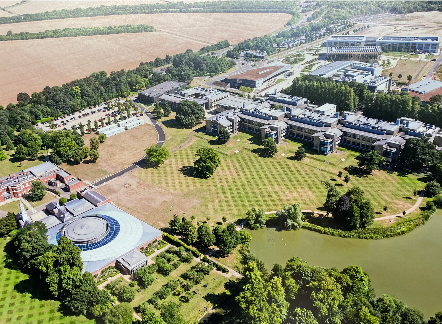 Hinxton, Wellcome Genome Campus | David Lock Associates | Town Planning ...