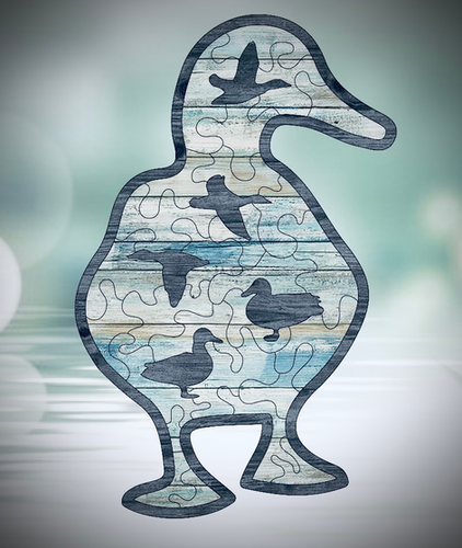 Super Cute Duck Jigsaw Puzzle | Pickles Creations