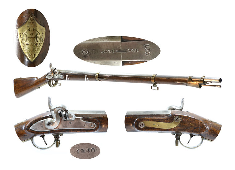 Austrian Castle Guard Musket after 1854 | trans-mississippi